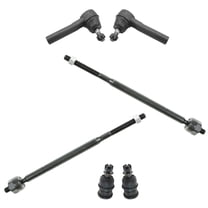 TRQ Inner Outer Tie Rod End w/ Sway Bar Link Front LH RH Set of 6 for ...