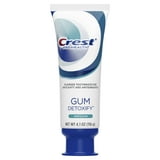 Crest Gum Detoxify Deep Clean Toothpaste 4.1 oz with Activated Foam for ...