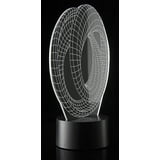 Board No More! 3D Corkscrew Lighting Laser Cut Precision LED Lights ...