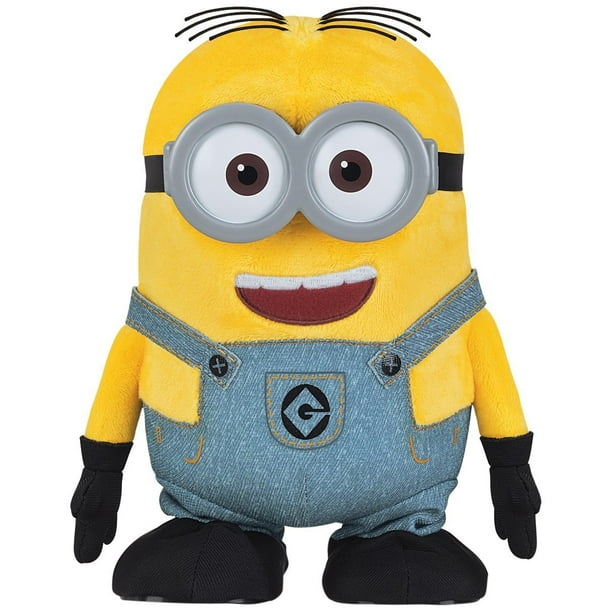 Despicable Me Walk & Talk Minion Dave Toy Figure - Walmart.com ...