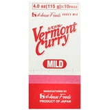 House Foods Vermont Curry, Mild, 4 oz Boxes (Pack of 10) - Walmart.com
