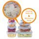 16 Pcs Plastic Food Storage Containers Set With Air Tight Locking Lids - Walmart.com