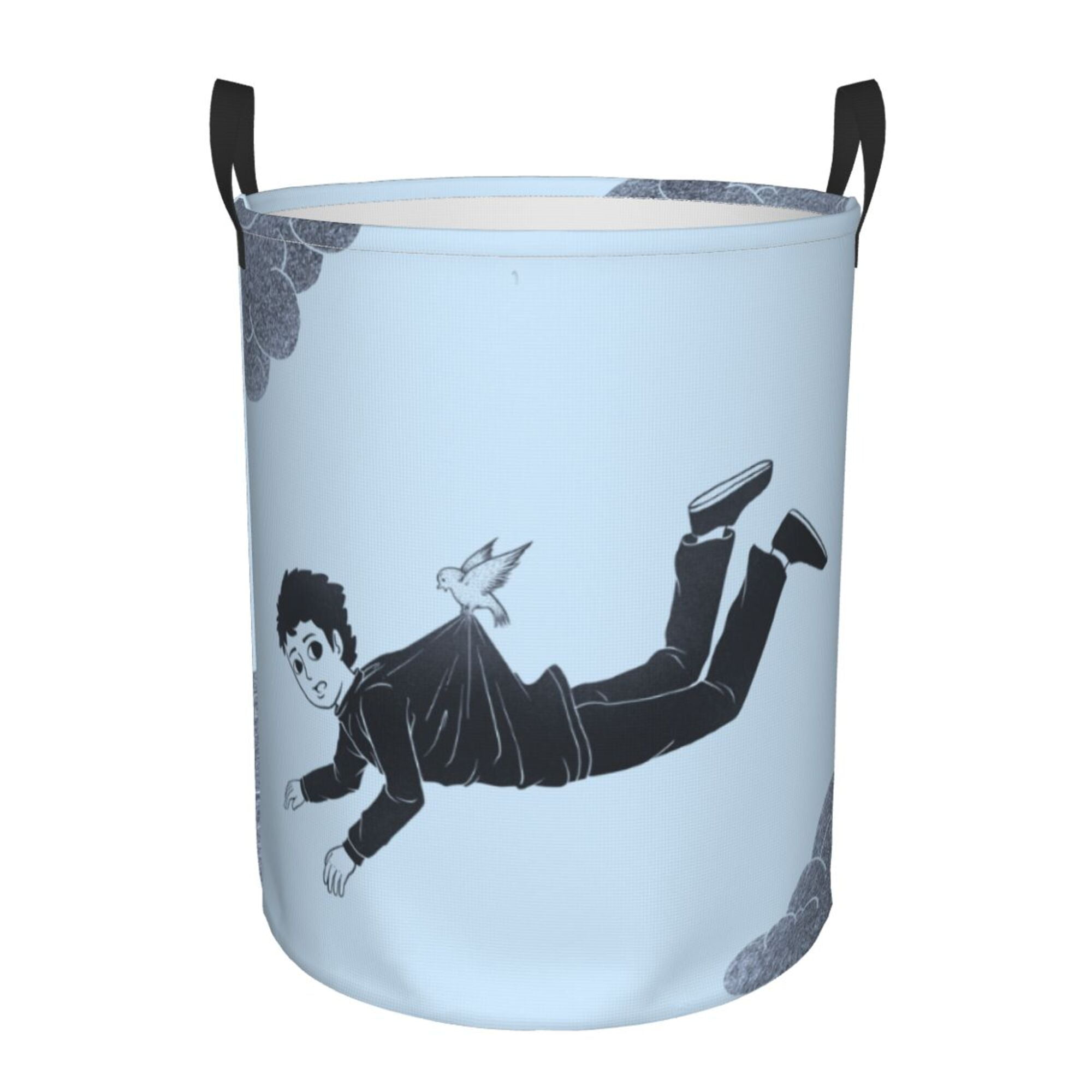 ZICANCN Surreal Fantasy Flight Laundry Basket Organizer , Dirty Clothes ...