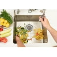Mainstays Stainless Steel Mesh Sink Strainer with Rubber Stopper Silver ...