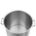 33/52 Quart Stock Pot Stainless Steel Large Kitchen Soup Big Cooking ...