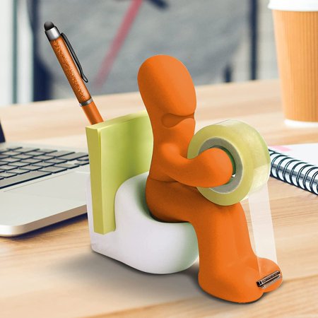 Orange - Office Supplies - Fun Adhesive Tape Dispenser - Fun and Cool ...