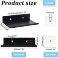 Carbon Steel Wall Mounted Storage Rack with Plastic Iron Hooks ...