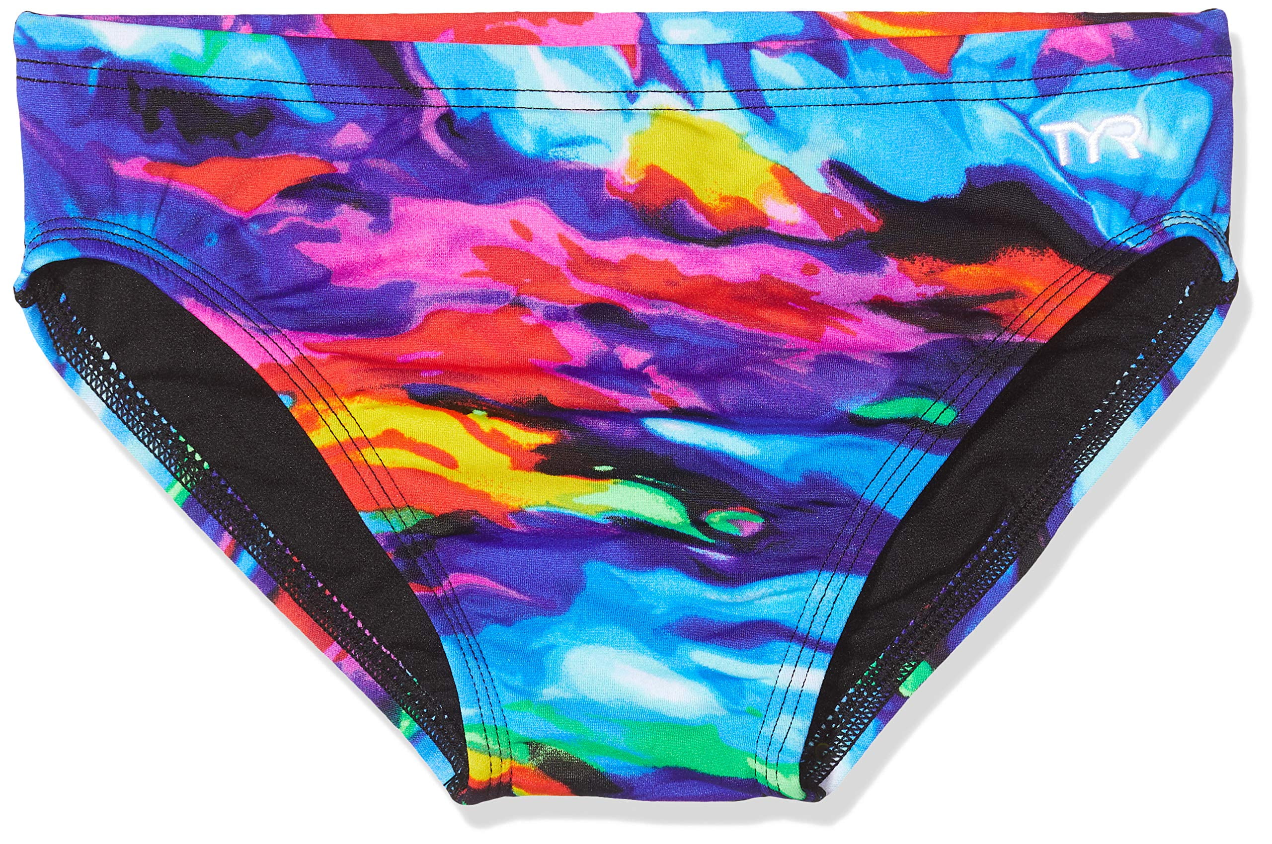 TYR Men's Synthesis Racer Swim Brief - Walmart.com
