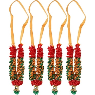 Fourthline Artificial Foam Flower Garland For Photo Frame And God Idol ...