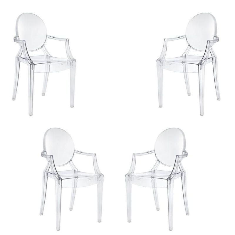Click here for Take Me Home Furniture Ghost Side Chair  Clear Acr... prices