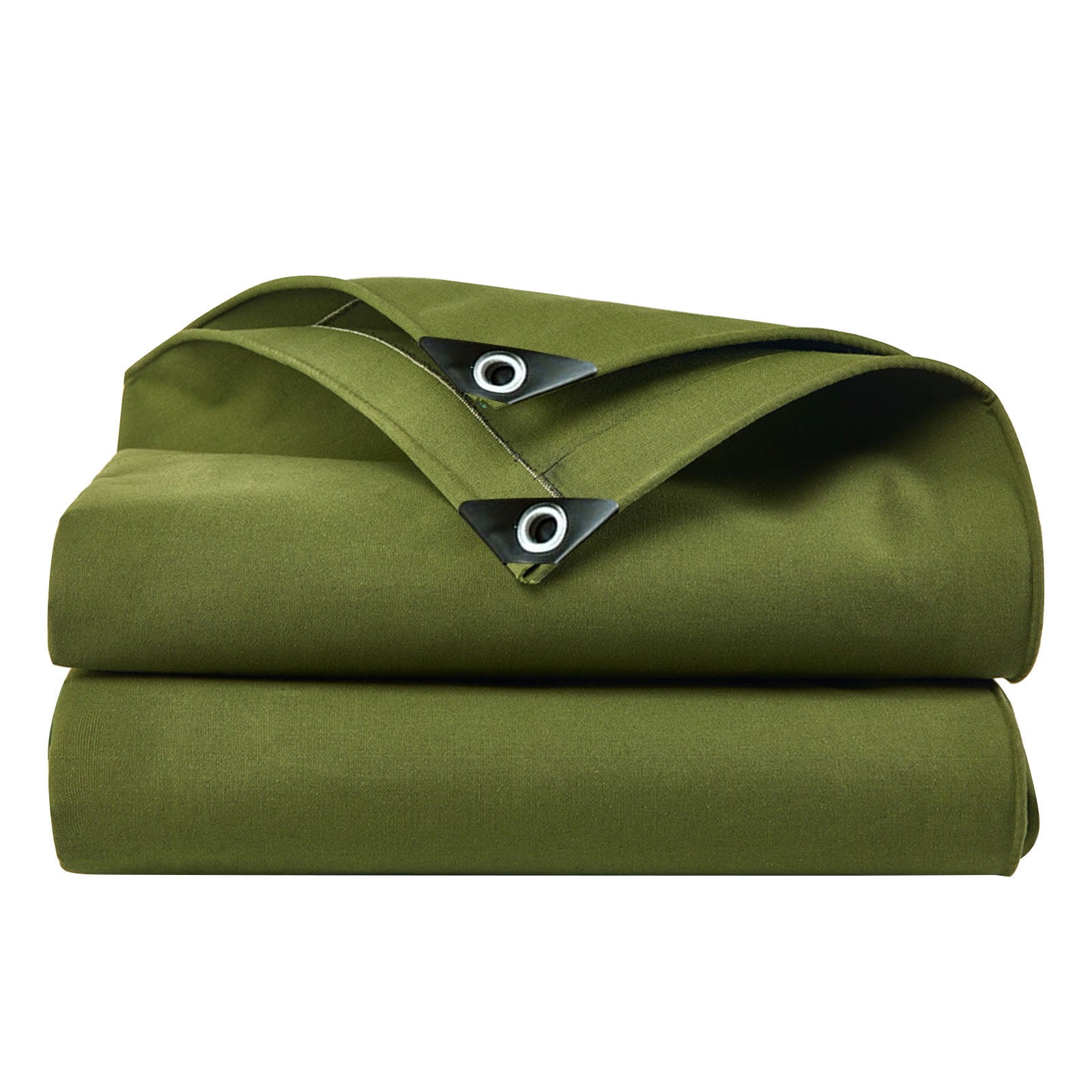 Heavy Duty Waterproof Canvas Tarp Outdoors Truck Tarps Water Resistant ...