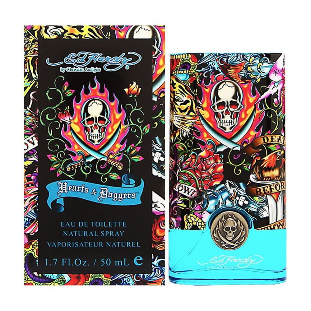 Perfume Ed Hardy Hearts and Daggers Eau De Toilette, 50 ml, para hombre ...
