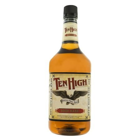 Ten High Bourbon Whiskey, 1.75l Plastic Bottle 80 Proof – Walmart ...