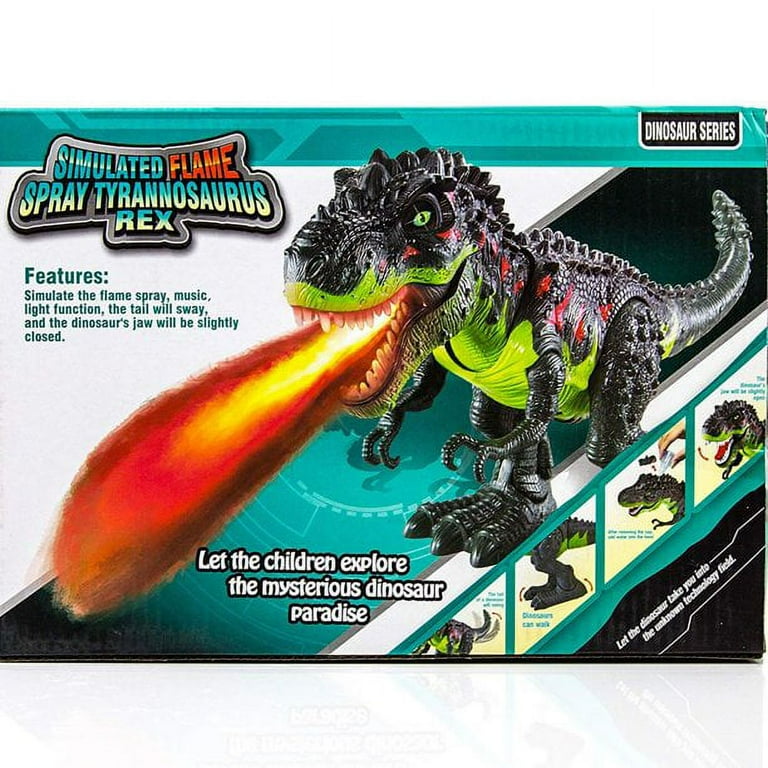 Fire Breathing LED Lighted T-Rex Dinosaur Toy, Collections, 55% OFF