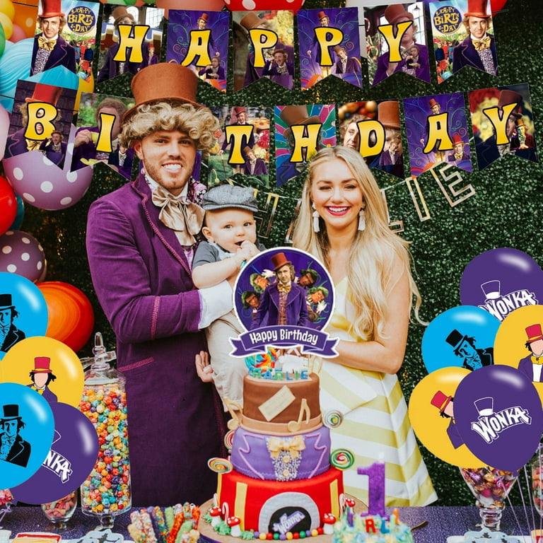Willy Wonka Birthday Party Ideas Willy Wonka Cake Sweet On Cup Cakes