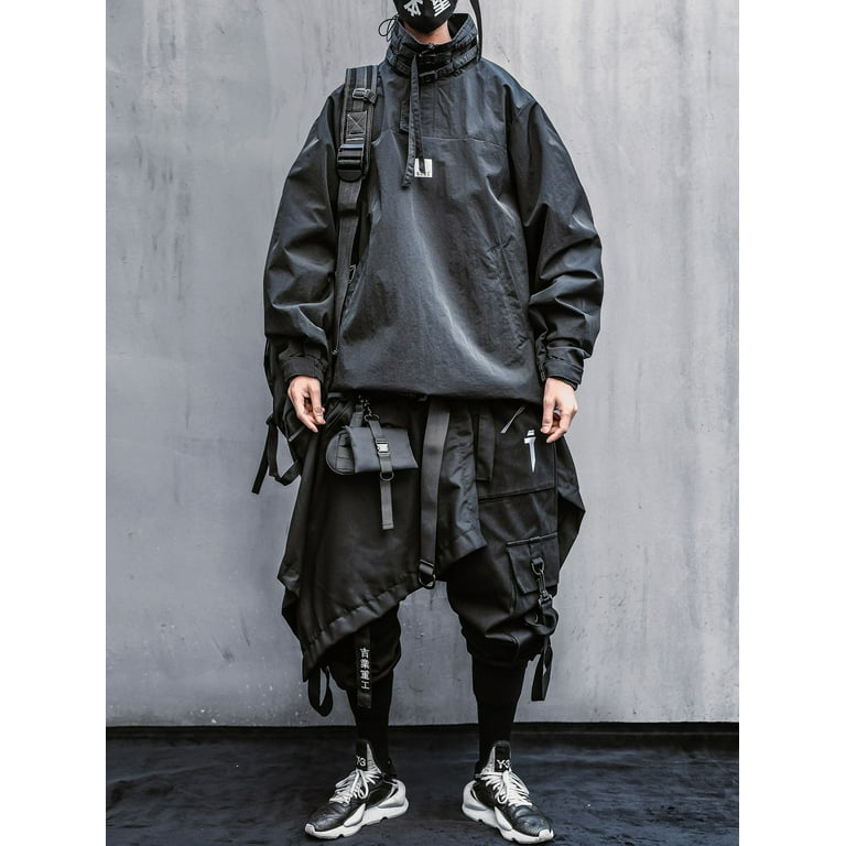 Niepce Inc Japanese Streetwear Lightweight Techwear Black Niepce Inc Japanese Streetwear Lightweight Techwear Black