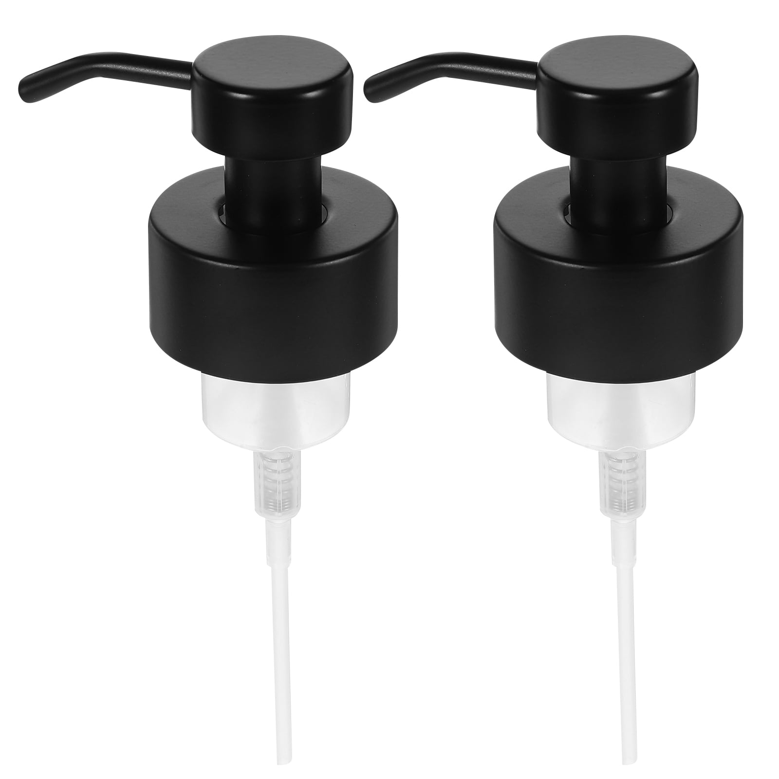 Click here for Miangastore 2pcs Shampoo Bottle Pump Heads Black P... prices