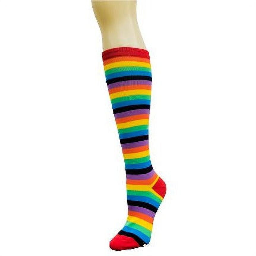 Click here for Rainbow Stripe Pattern Socks From The Sock Panda (... prices