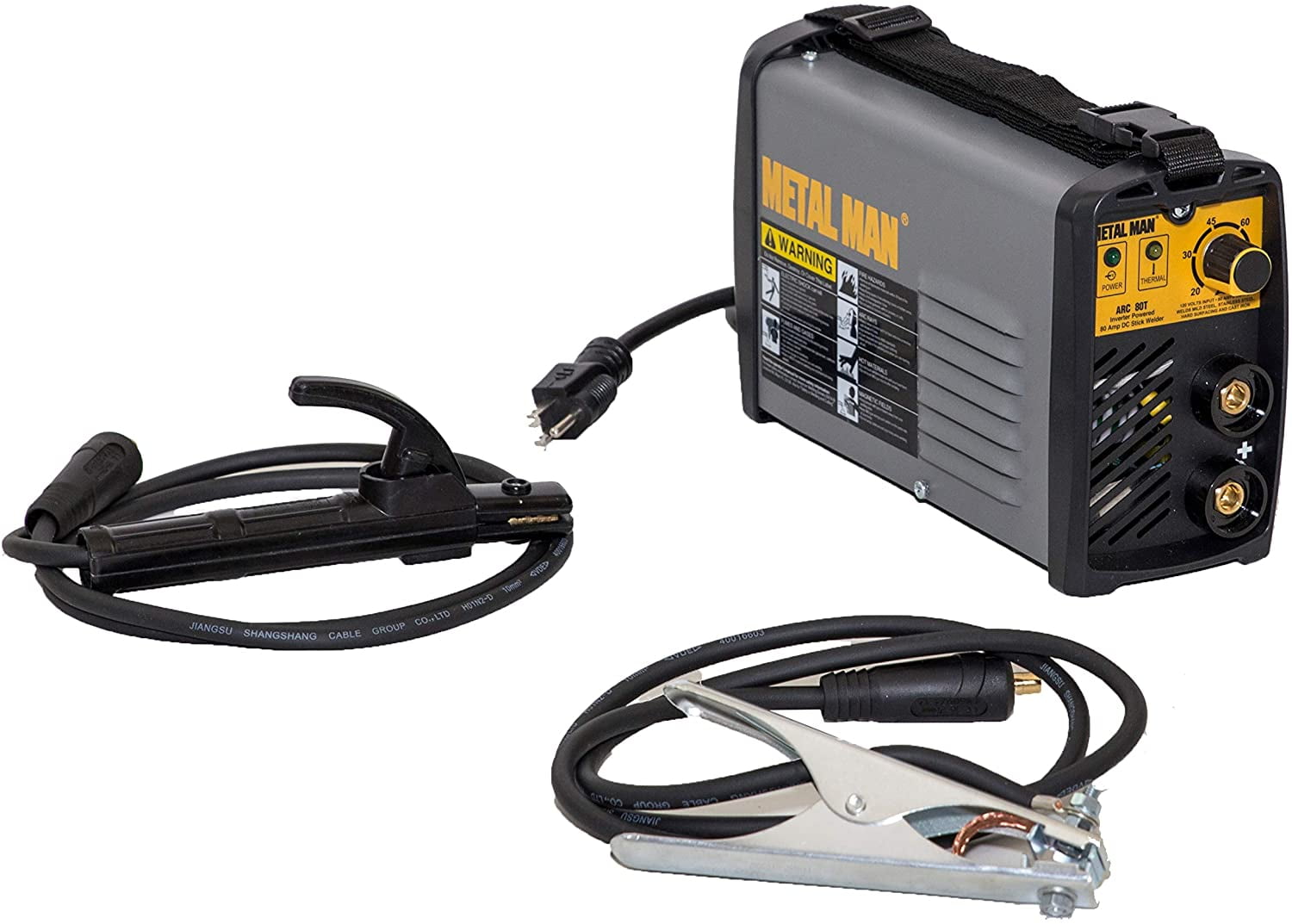 Metal Man Arc 80T 120V Inverter DC Stick Welder - Walmart.com