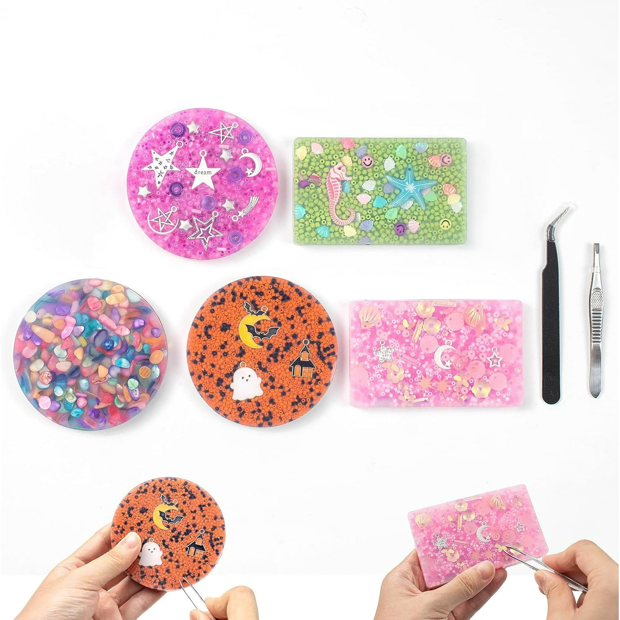 Click here for Flafree 5pcs Picky Pad  Skin Picking Fidget Toys F... prices