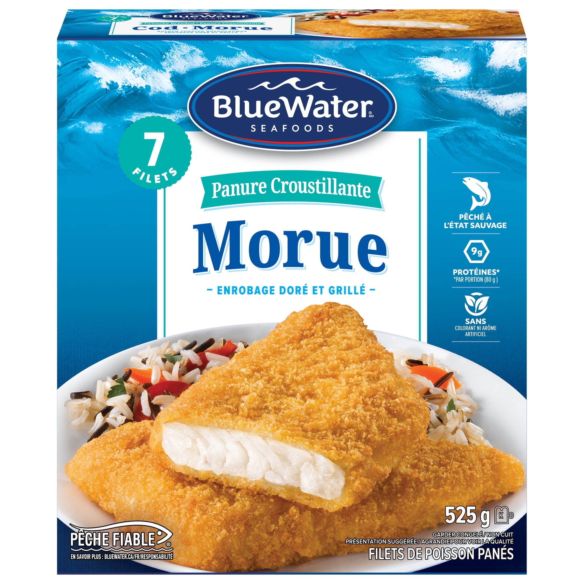 Click here for Bluewater Seafoods Crunchy Breaded Fish Fillets  W... prices