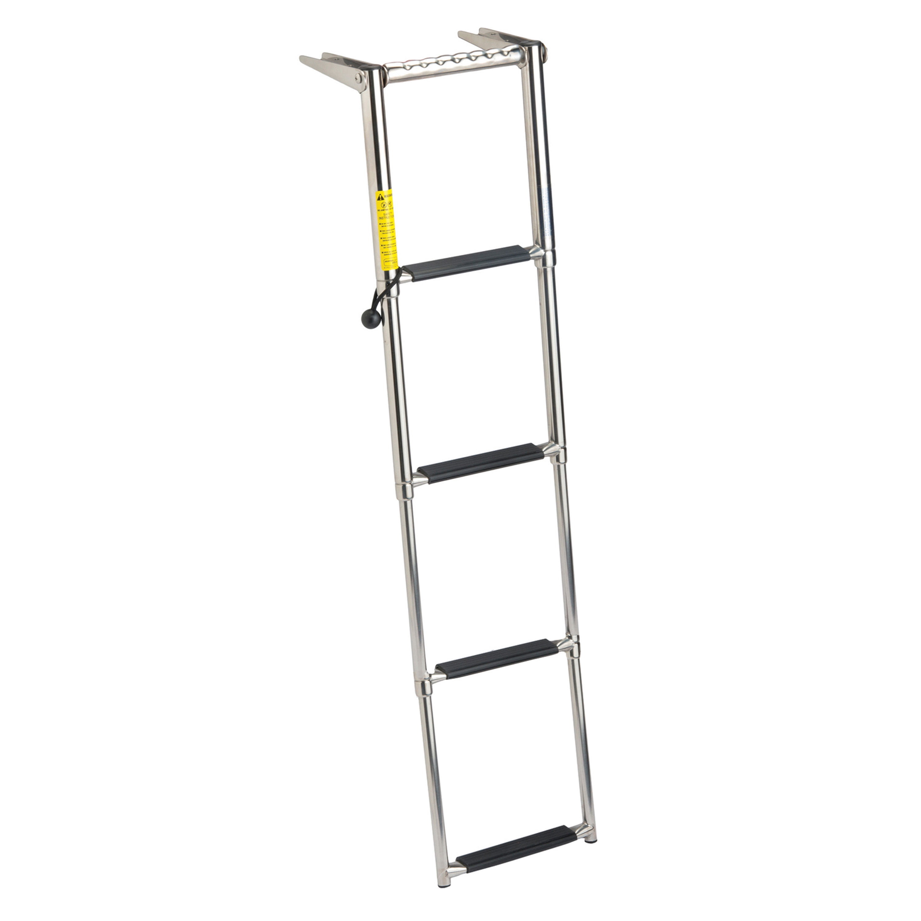Garelick 19677:01 Eez-in Over-platform Telescoping Ladder - 4 Step ...