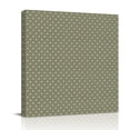 Forest Green Leaf Grid Canvas Wall Art for Living Room, Country ...