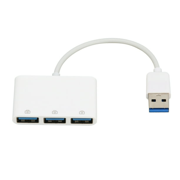 Divisor USB, concentrador USB 2.0, expansor de puerto USB portátil, concentrador multipuerto USB ...
