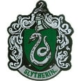 Ata-Boy Harry Potter Slytherin Crest 3" Full Color Iron-On Patch ...