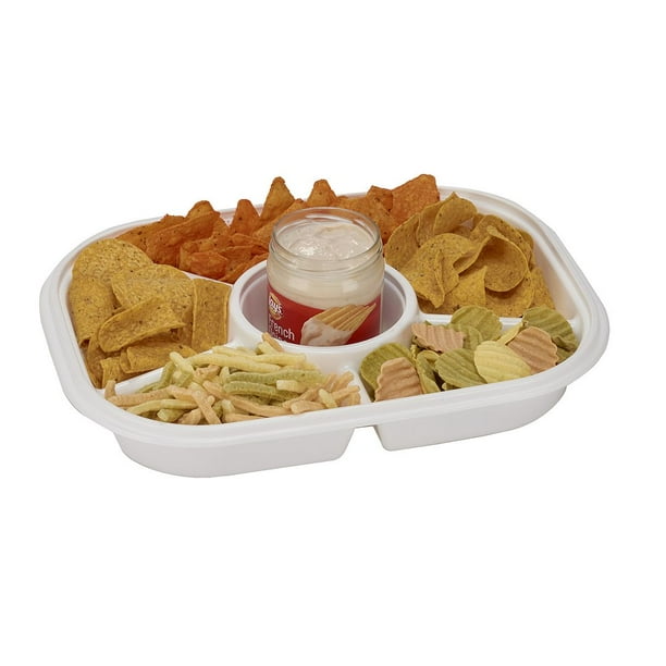Jumbo Party Tray with Cover - Walmart.com - Walmart.com