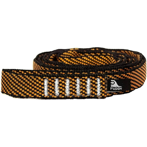 Fusion Climb QD-1511-80 Quickdraw Runner 5000 Lb Loop Nylon Webbing 80cm X 1.7cm Light Brown ...