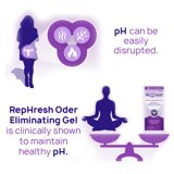 RepHresh PH Balancing Care Vaginal Gel, Odor Eliminating, 0.07 oz, 4 ...