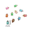 100pcs Mini Luminous Resin Figurines – Turtle & Sea Rabbit for Aquarium ...