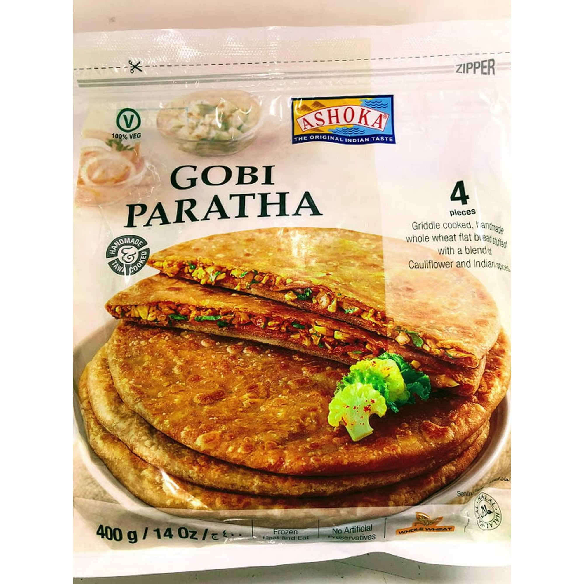 Click here for Ashoka Frozen - Gobi Paratha 400g prices