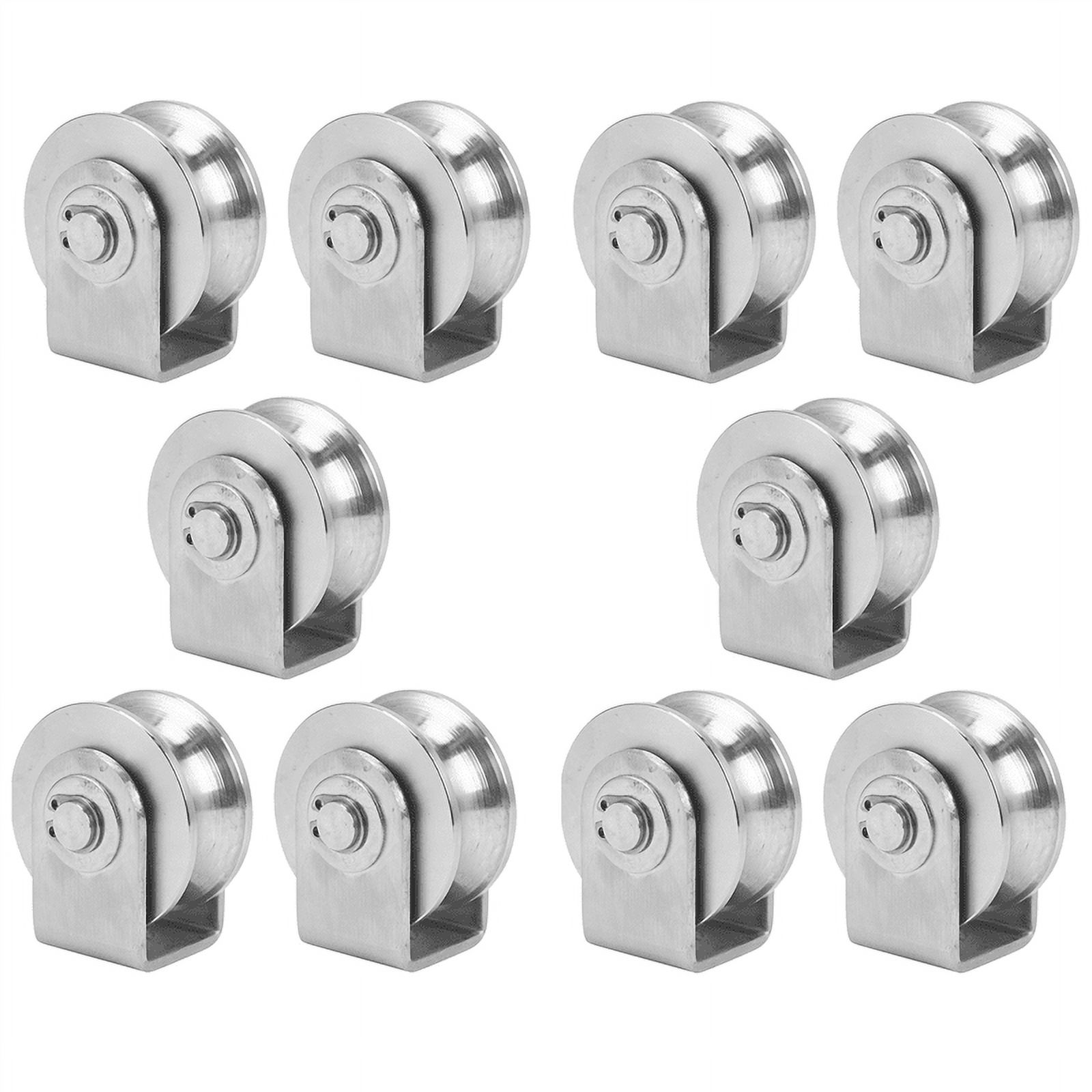 10X Rodamientos de Rueda de Rodillos de 2 Pulgadas Ruedas de Polea Con ...