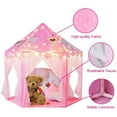 Princess Tent Large Playhouse Castle with Star Lights for Indoor and ...