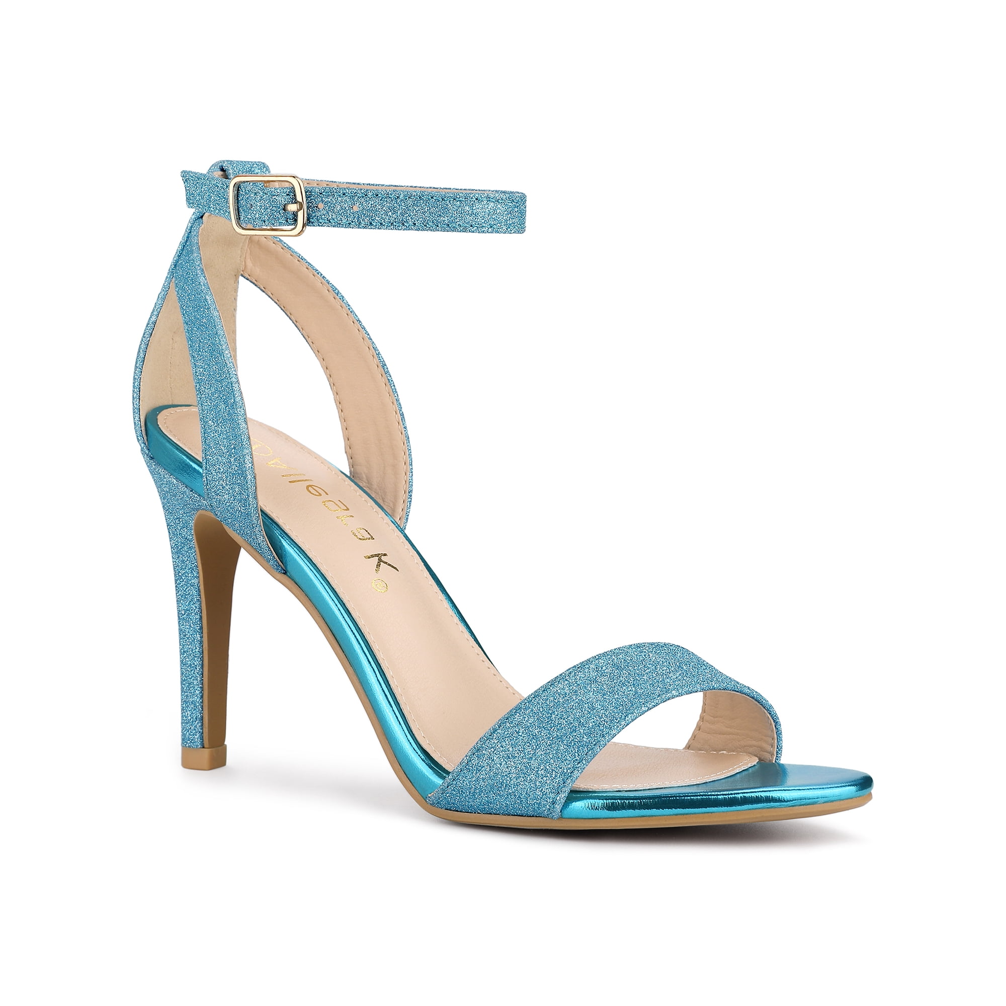 Click here for Blissful Step Womens Shoes Glitter Stiletto Heel S... prices