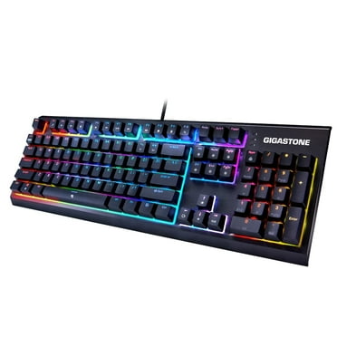 Free Shipping! Onn+ Gaming Mechanical Keyboard with Blue Switches, 104 ...