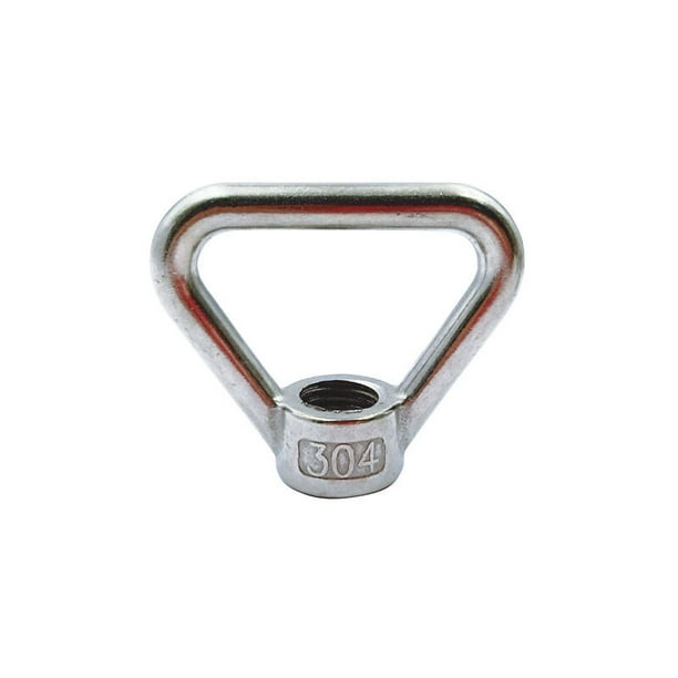 4 Pieces of 304 M8 Heavy Duty Stainless Steel Nut Eye Lift Triangle ...