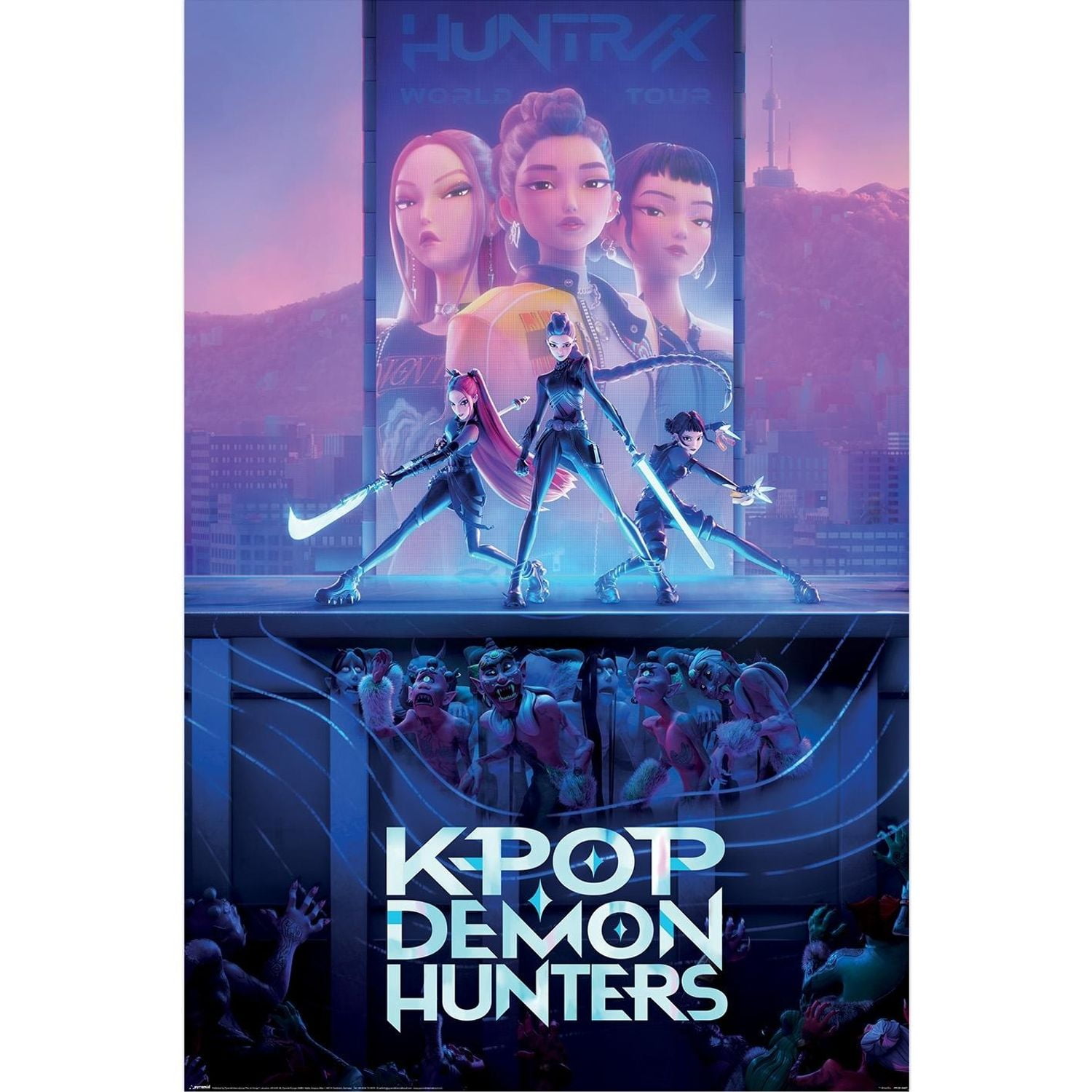 Click here for Kpop Demon Hunters K-Pop Demon Hunters Key Art Max... prices