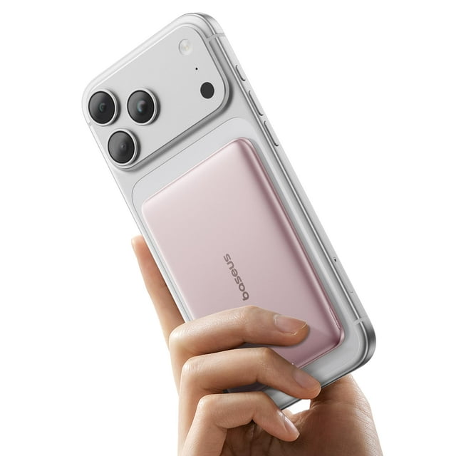 Baseus Picogo Power Bank, 0.3" Ultra Slim 5000mAh MagSafe Portable ...