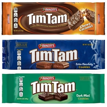 Tim Tam Sampler 4 Pack (Original, Double Coat, Chewy Caramel, White ...