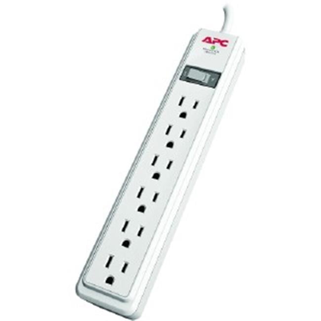 Apc P66 6-outlet Essential Surgearrest Surge Protector - Walmart.com