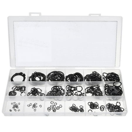 CHIKEN 300pcs Retaining Circlip Set External Circlips Snap Ring ...