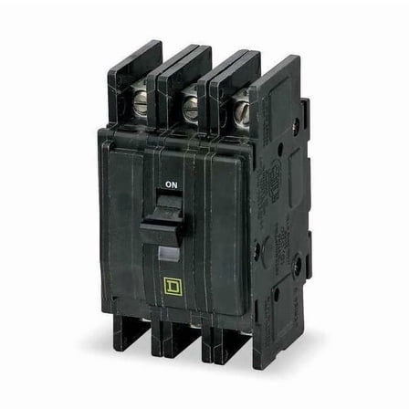 Miniature Circuit Breaker, QO Series, 100A, 3 Pole, 120/240V AC, 10kA ...