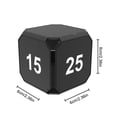 YAHHU Cube Timer Gravity Sensor Rotating Digital Square Work Out Custom ...