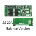 2S 20A BMS With Balance 7.4V 8.4V 18650 BMS Lithium Battery Protection ...