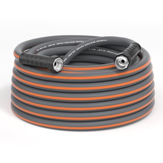 Flexon Flextreme 5/8 x 50ft Black Performance Rubber Garden Hose ...