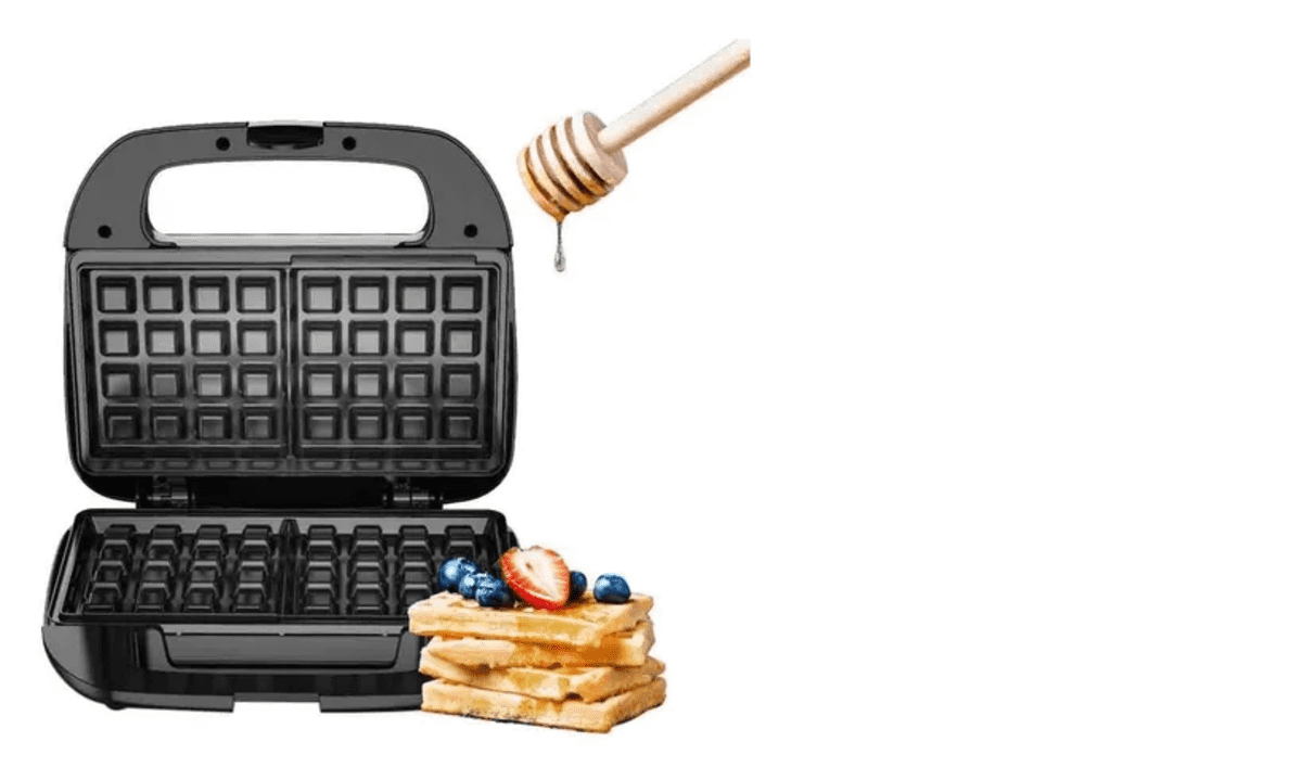 Waflera eléctrica para dos Wafles LabG RT247 | Bodega Aurrera en línea