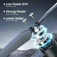 WEFONE GPS Foldable Drone with 4K HD Camera, Brushless Motor, Indoor ...